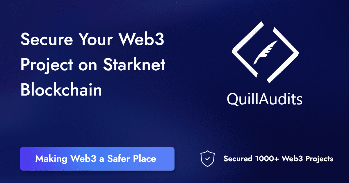 Starknet Smart Contract Security Audit Starknet Smart Contract Security Audit